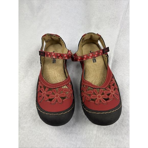 JBU | Shoes | Jbu Jambu Mary Jane Wildflower Leather Sandals Womens ...